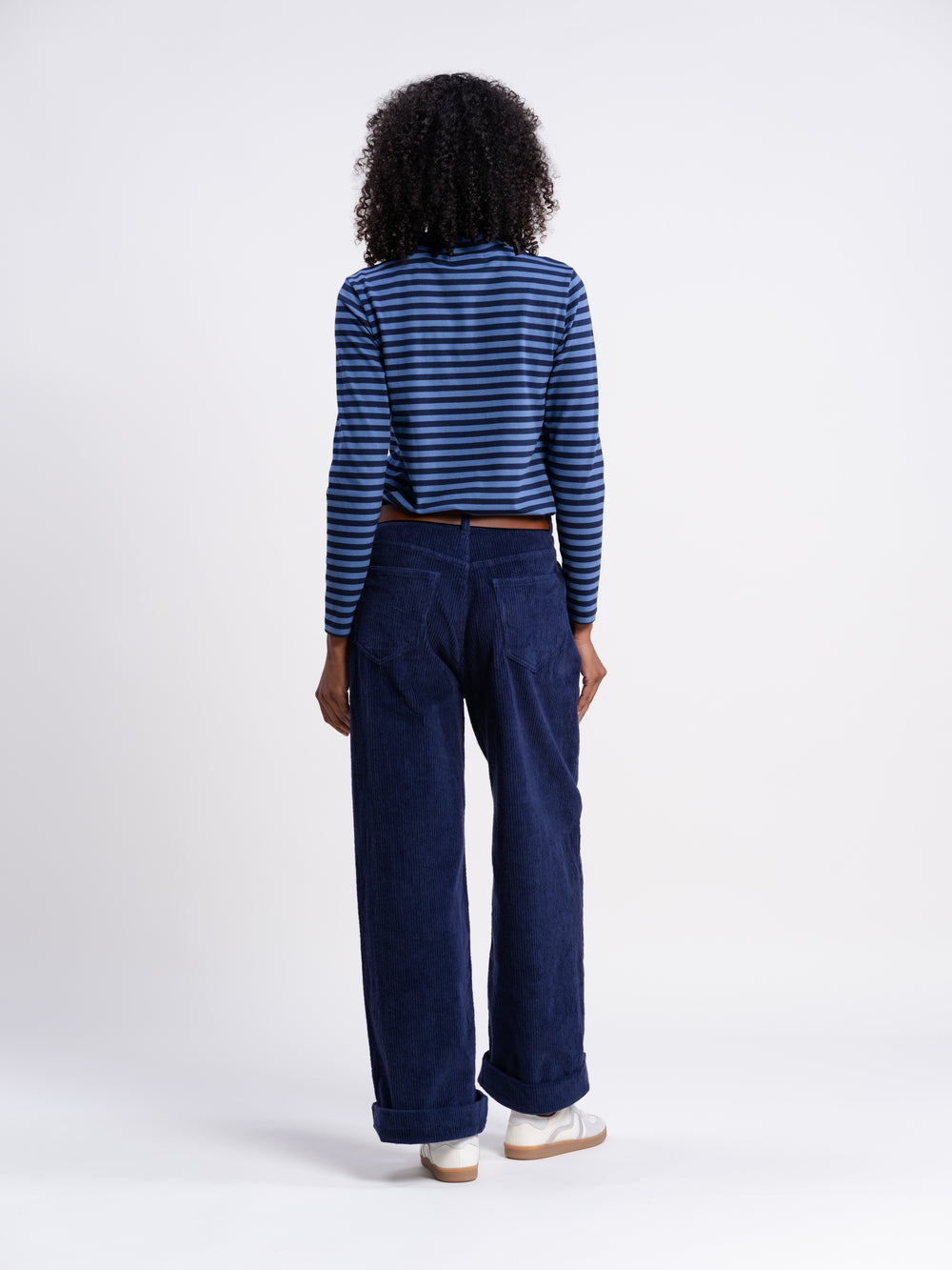 Kate Barton Women's Teddy Trousers | Navy| Graphite | Stretch Jumbo