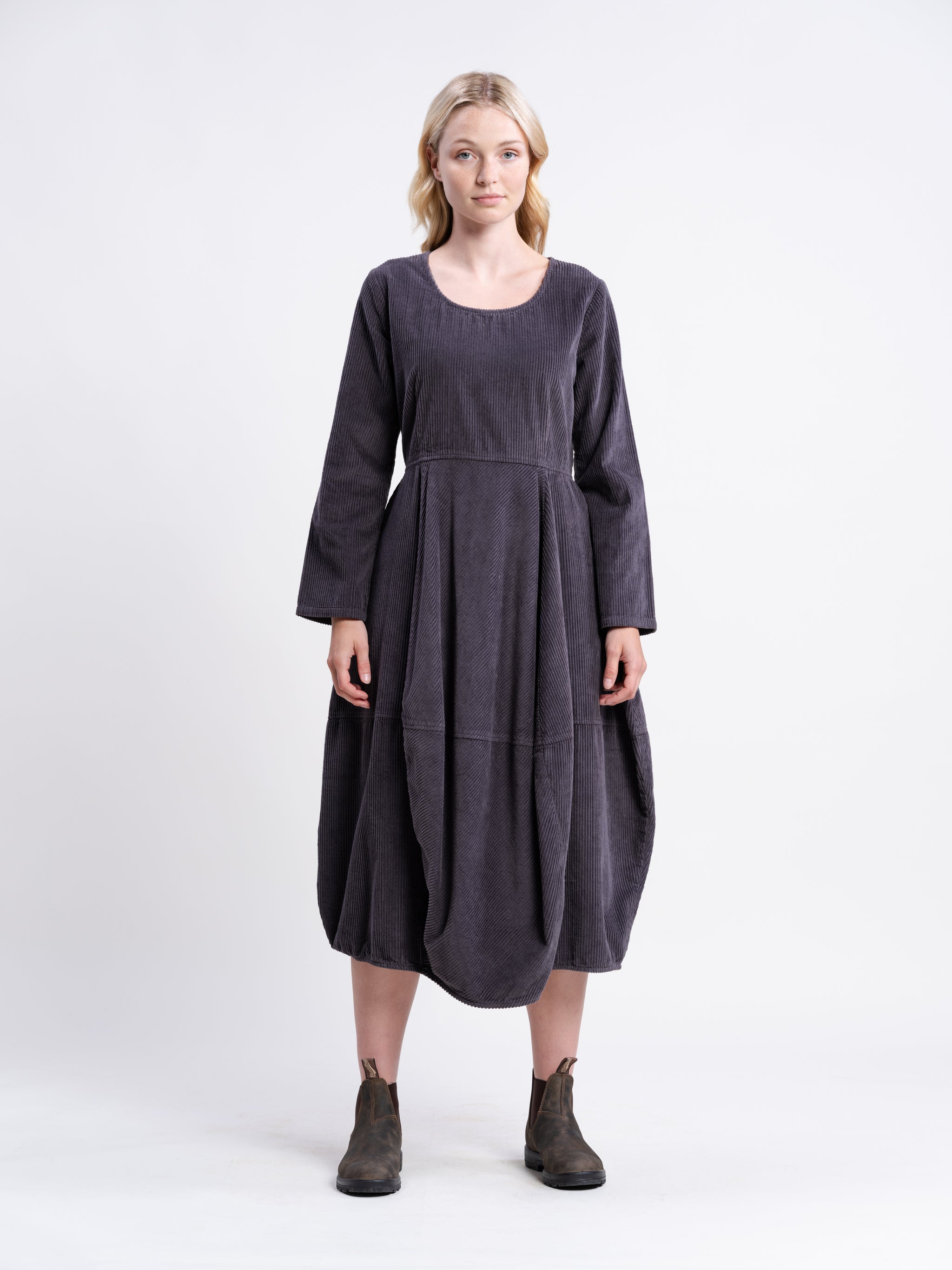 Kate Barton Women's Winter Harper Dress | Blue Gingham |Red Gingham ...